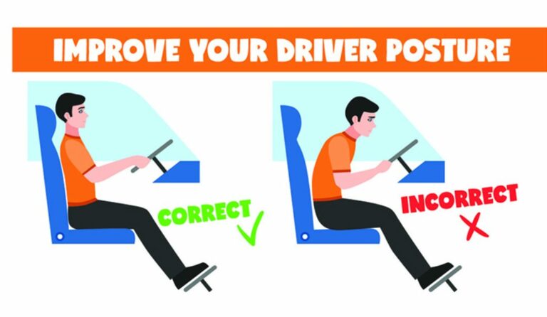 Improve Your Driving Posture - Stockport Physiotherapy